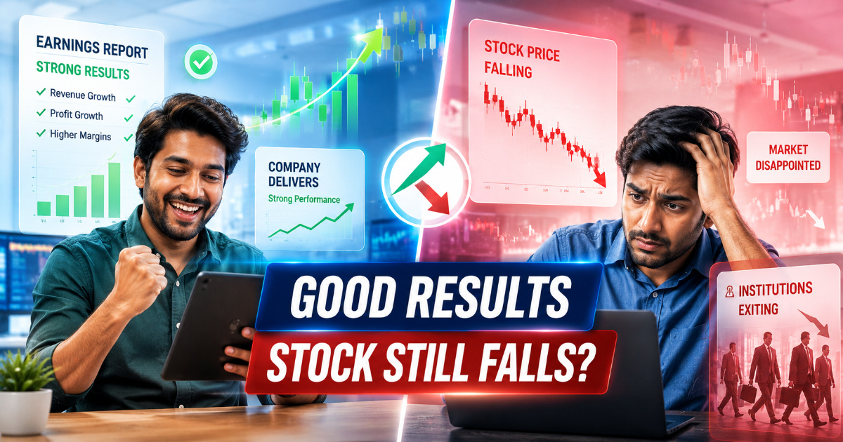 Good Results, Falling Stock: The Earnings Trap Traders Must Understand