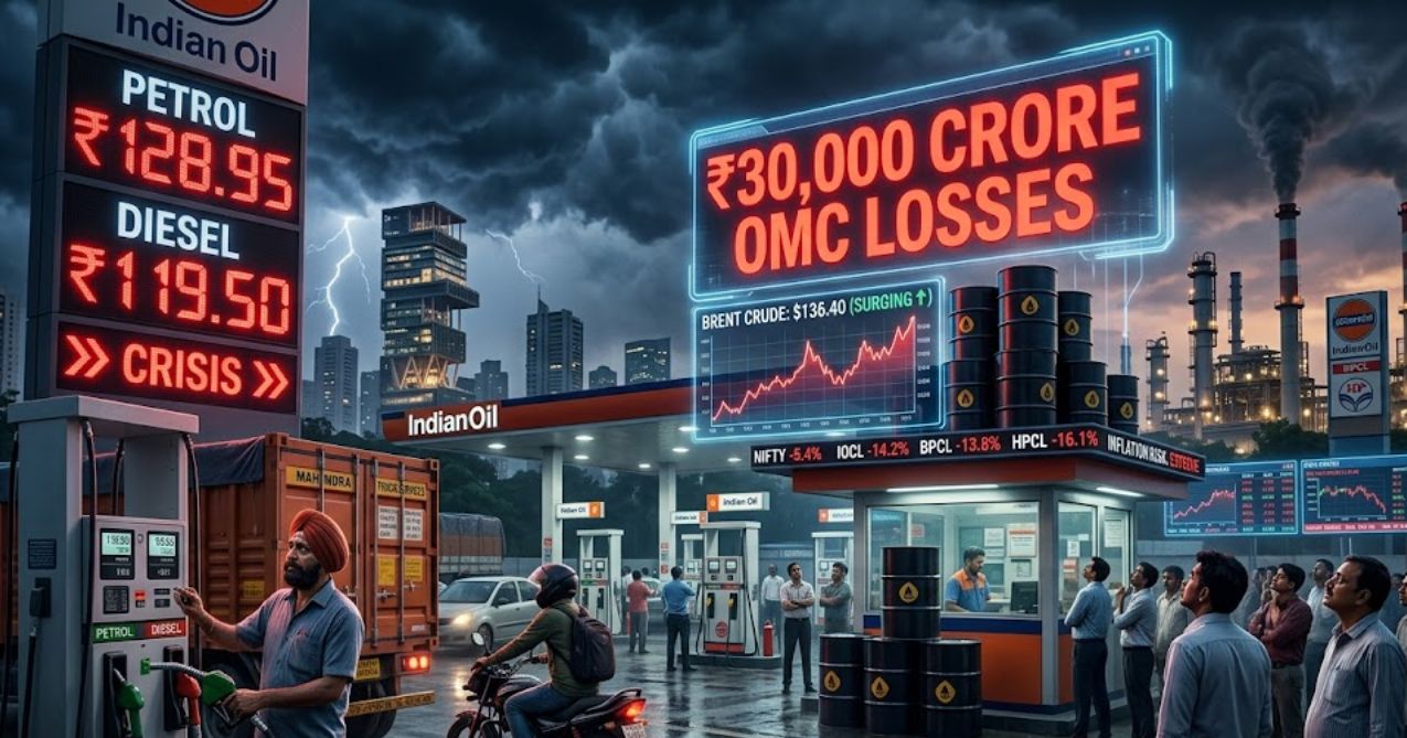 India Fuel Price Hike by May 15 as OMC Losses Hit ₹30,000Cr