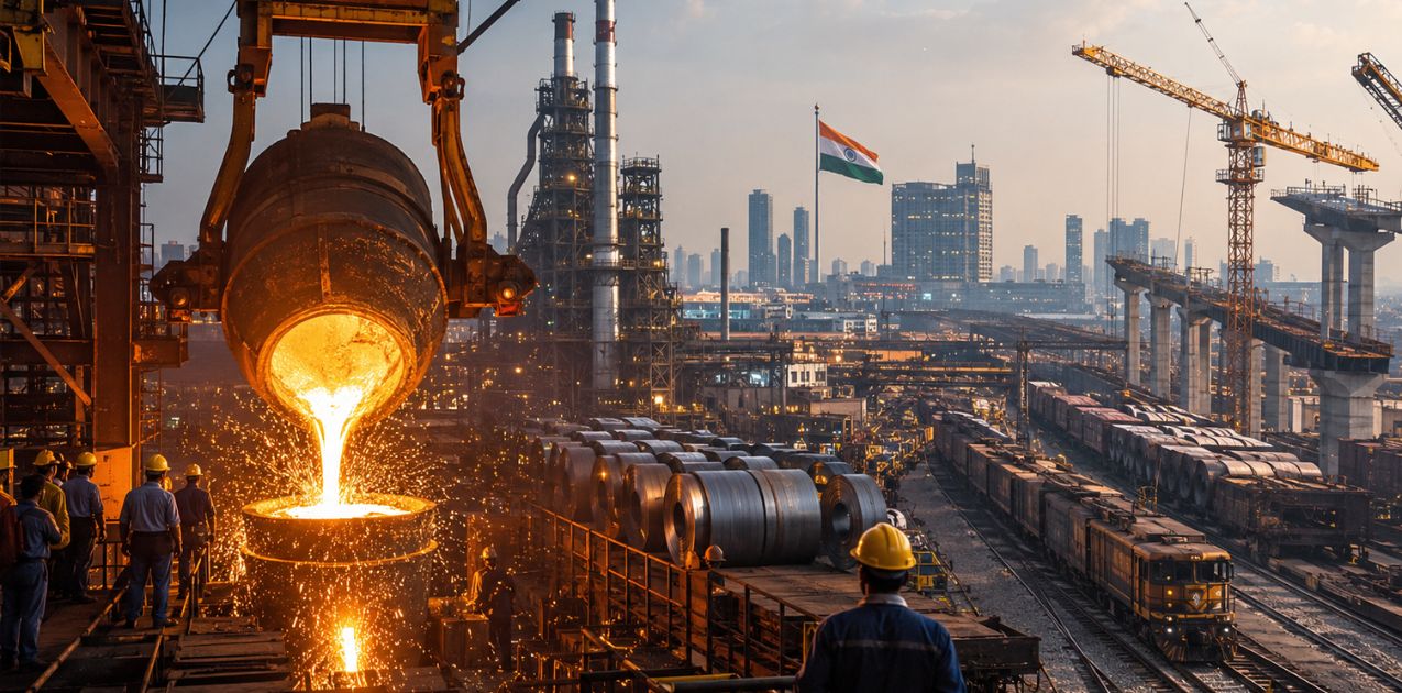 India's Steel Industry 2026: The New Man of Steel as China Slows