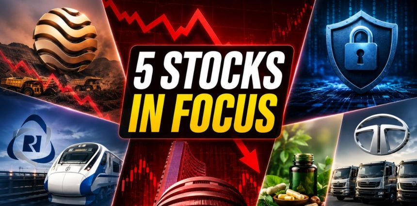Stocks to Watch Today: Vedanta Sinks 8%, Bajaj Auto Faces Cyberattack ...